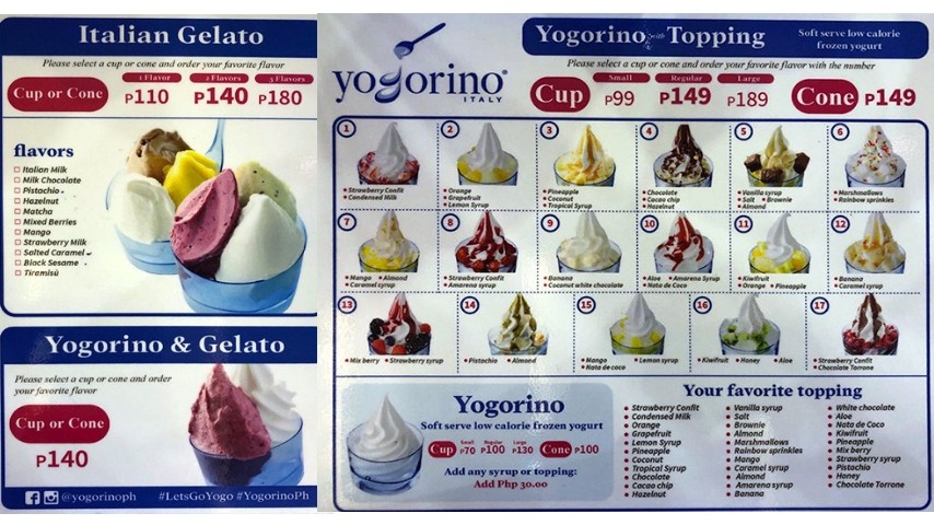 Yogorino finally launched its first store in the Philippines | Pikapika ...