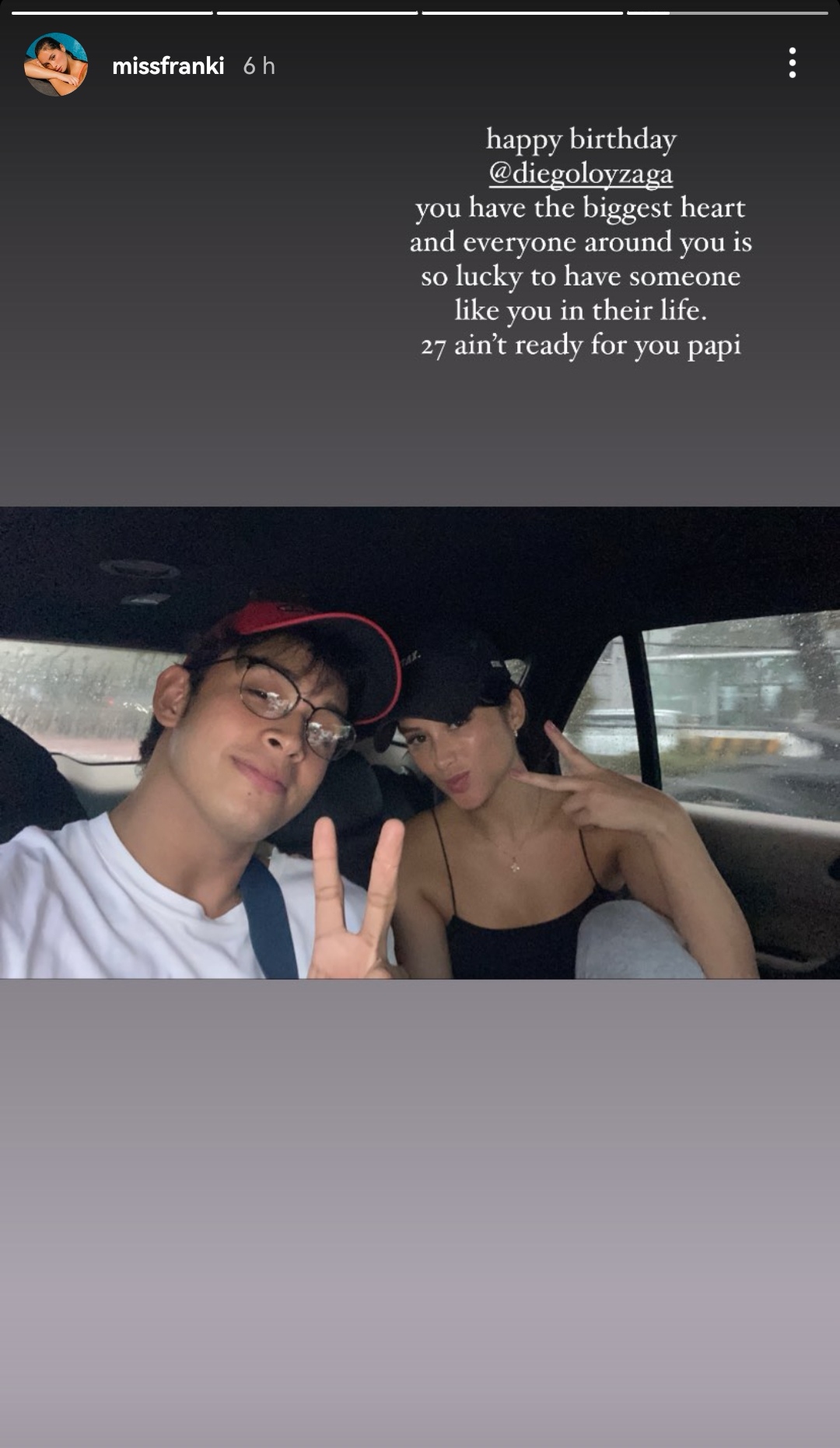 Diego Loyzaga at former PBB housemate Franki Russell, latest showbiz ...